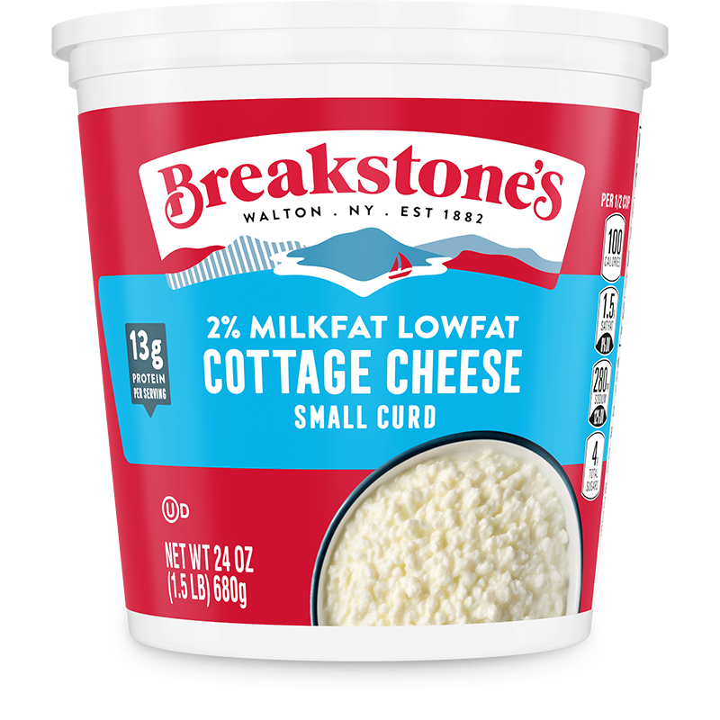 2% Lowfat Small Curd Cottage Cheese, 24 oz | Breakstone's