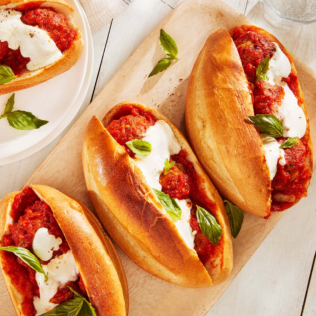 Chicken Ricotta Meatball Subs | Breakstone's